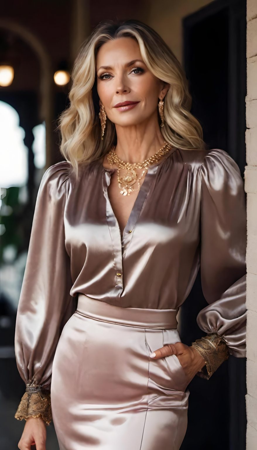 Satin Whispers in Paris – Chapter Two: A Muse in Satin – SatinLovers